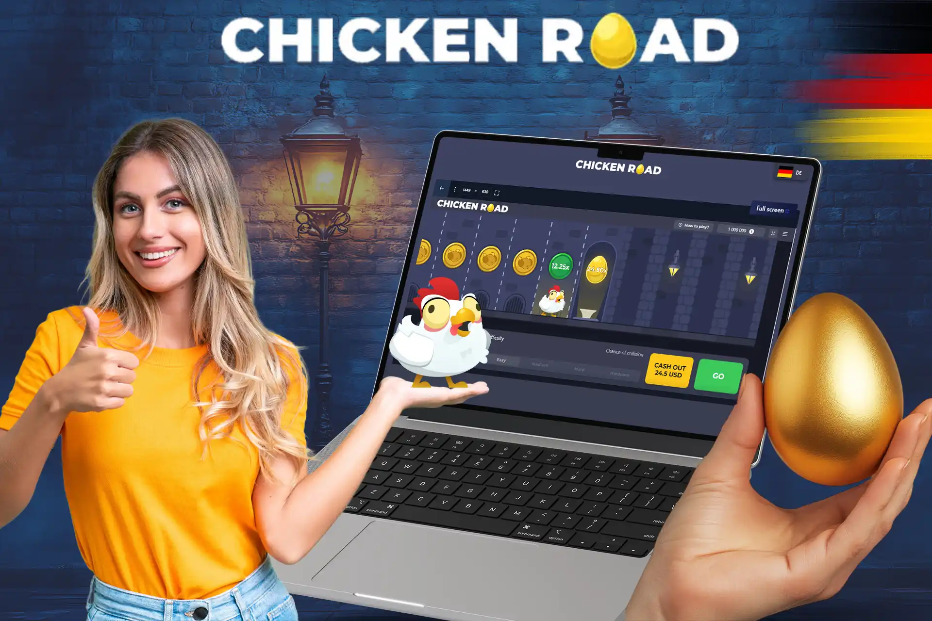Spiele Chicken Road Slot Deutschland - Auszahlungsquote 98%